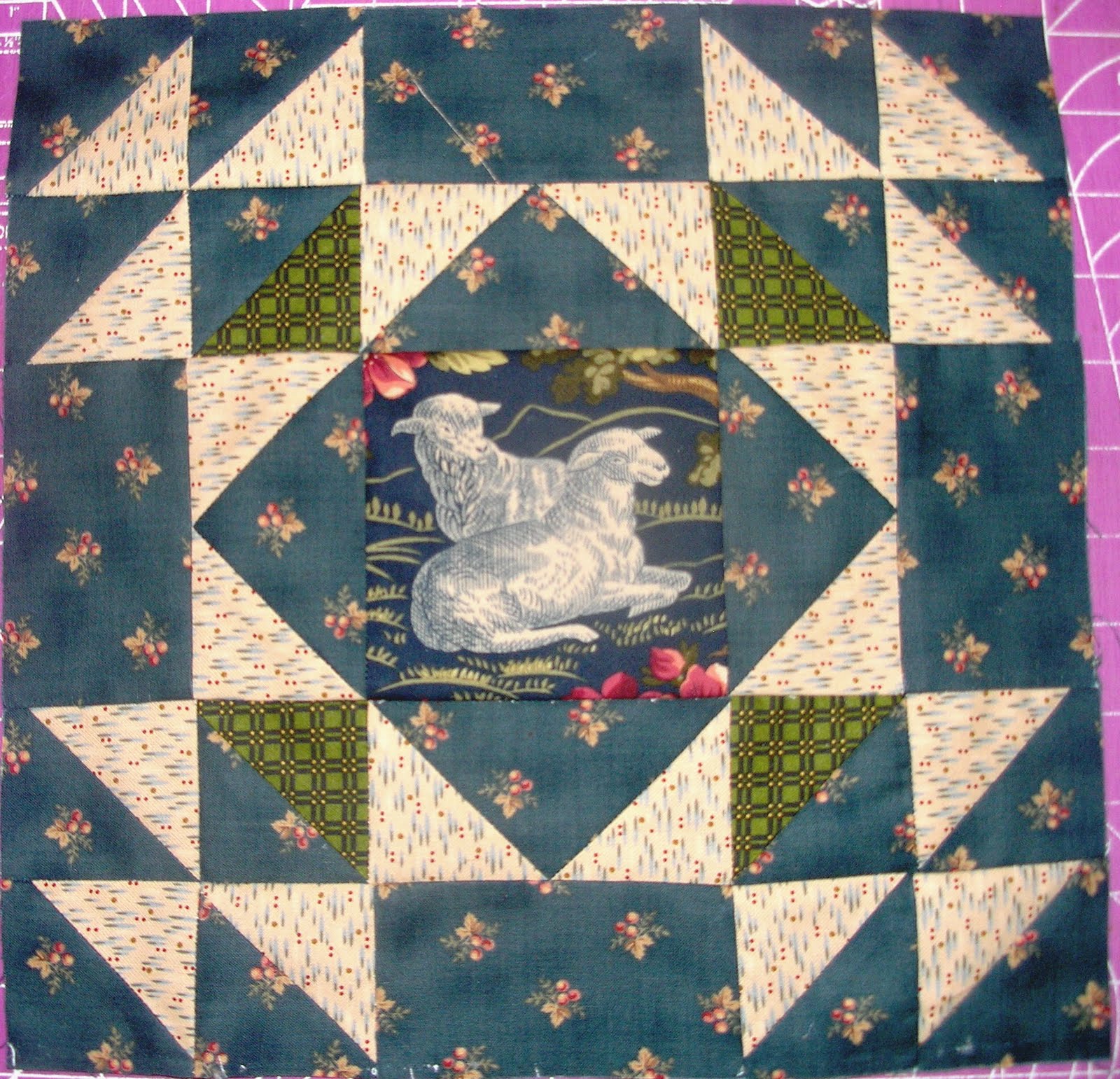 Pins and Tangled Needles: Ocean Waves Quilt Block ....
