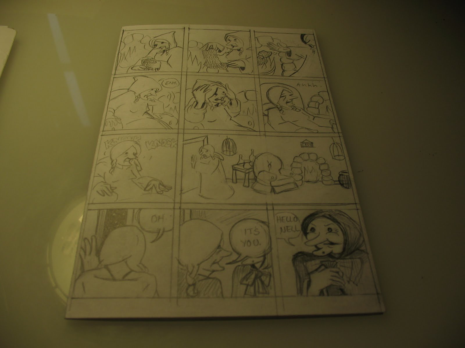 Sophia Draws Comics: Comics Page Process