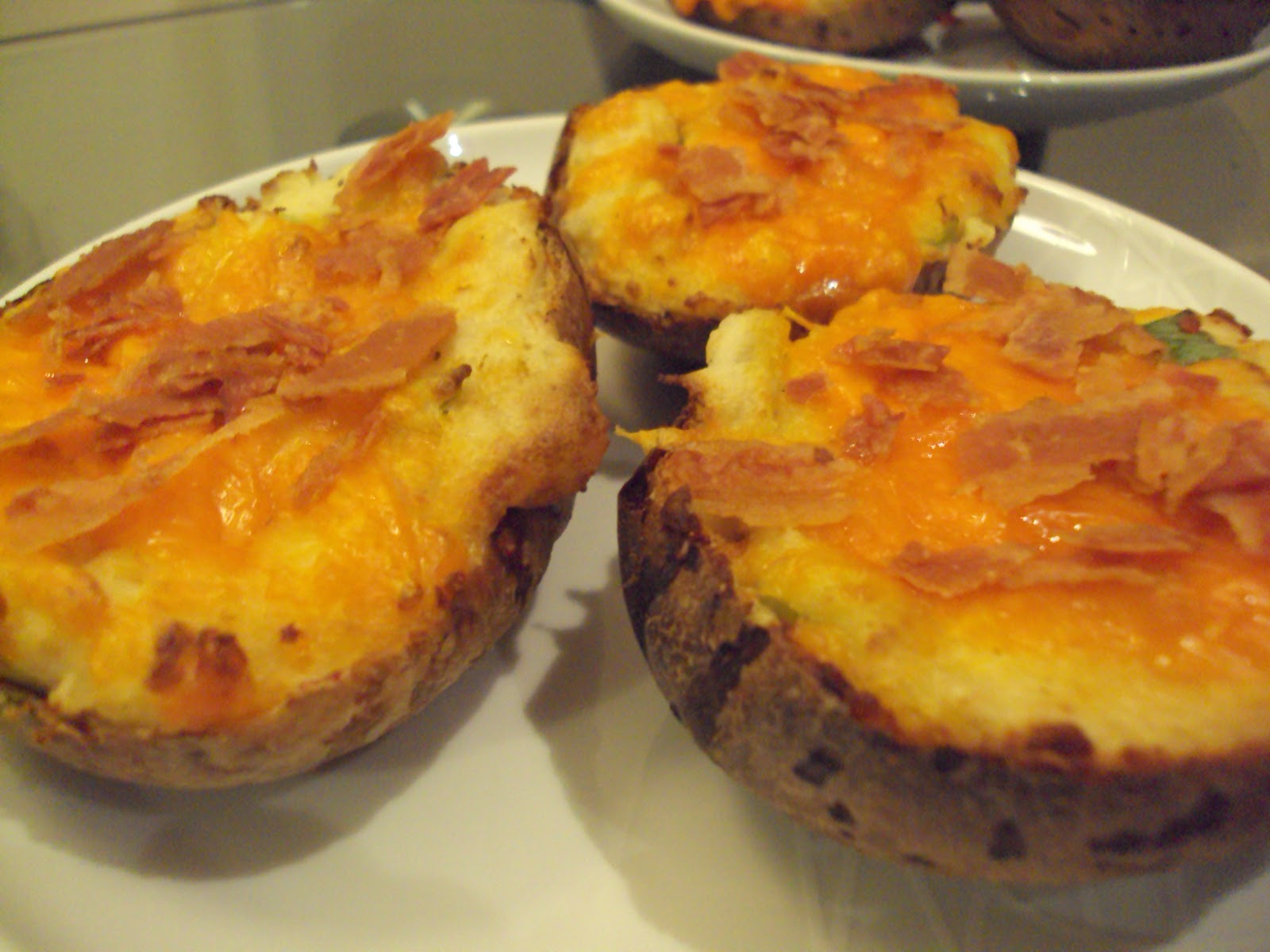 Me, My Food and I: Fully loaded potato skins