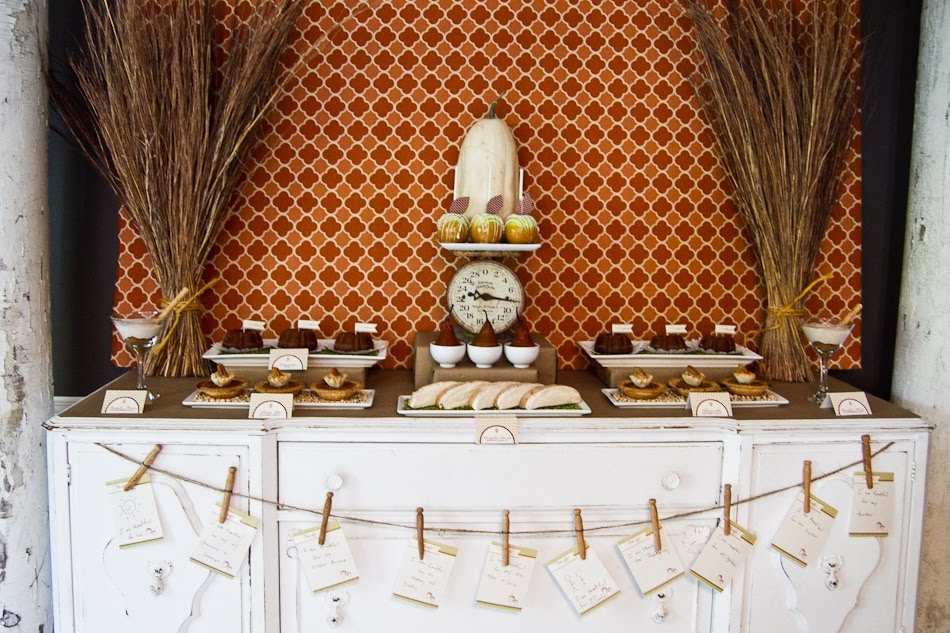 Kara's Party Ideas Fall Harvest Thanksgiving Party! | Kara's Party Ideas