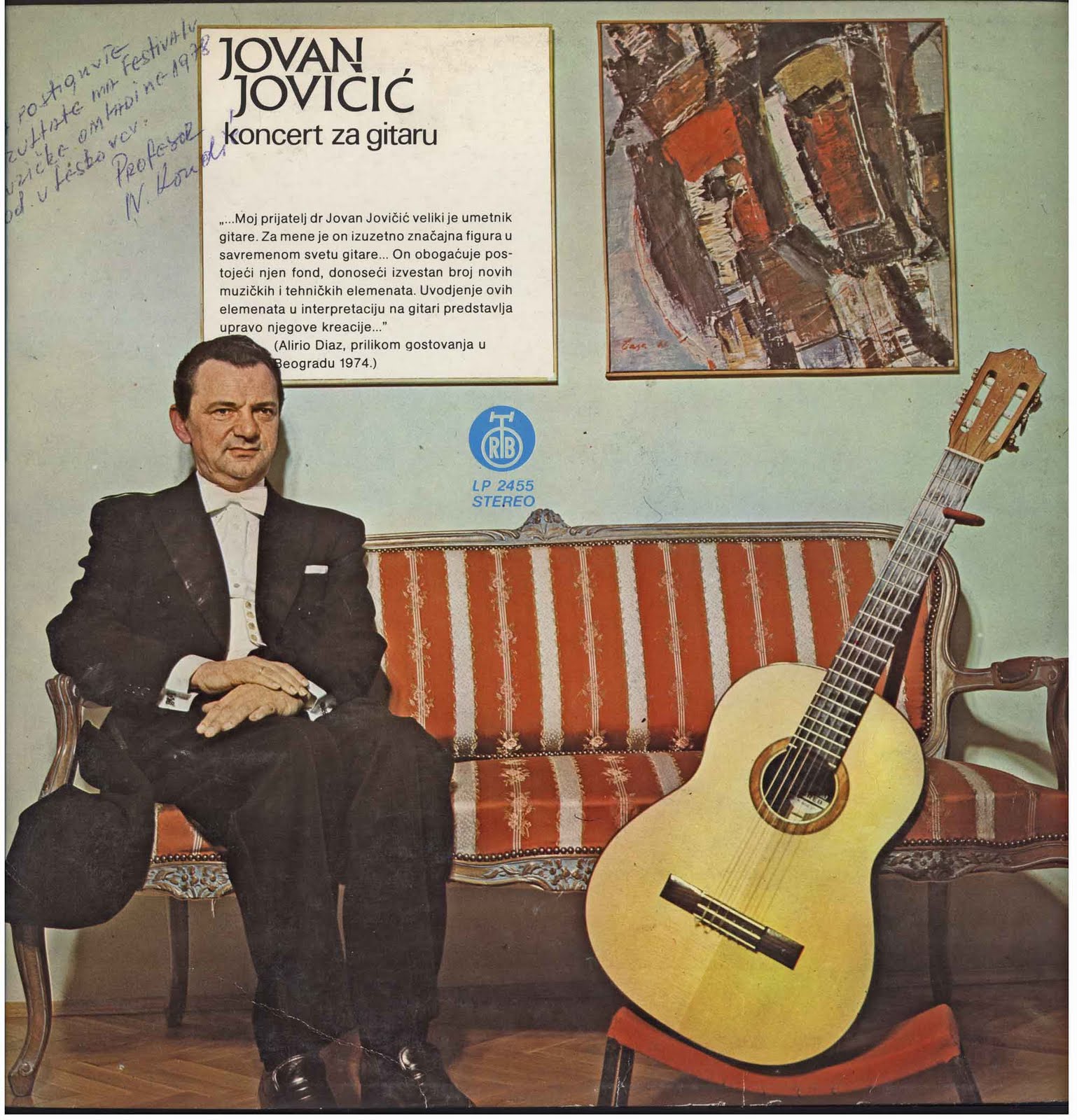 ZVUCI JUGOSLAVIJE - SOUNDS OF YUGOSLAVIA: JOVAN JOVIČIĆ 1975 Koncert za ...