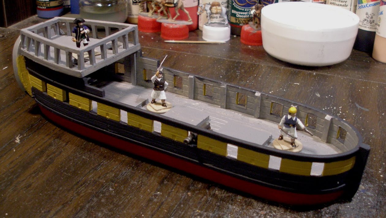 Col Campbell's Shipyard: WIP - Row Galley, Part 1