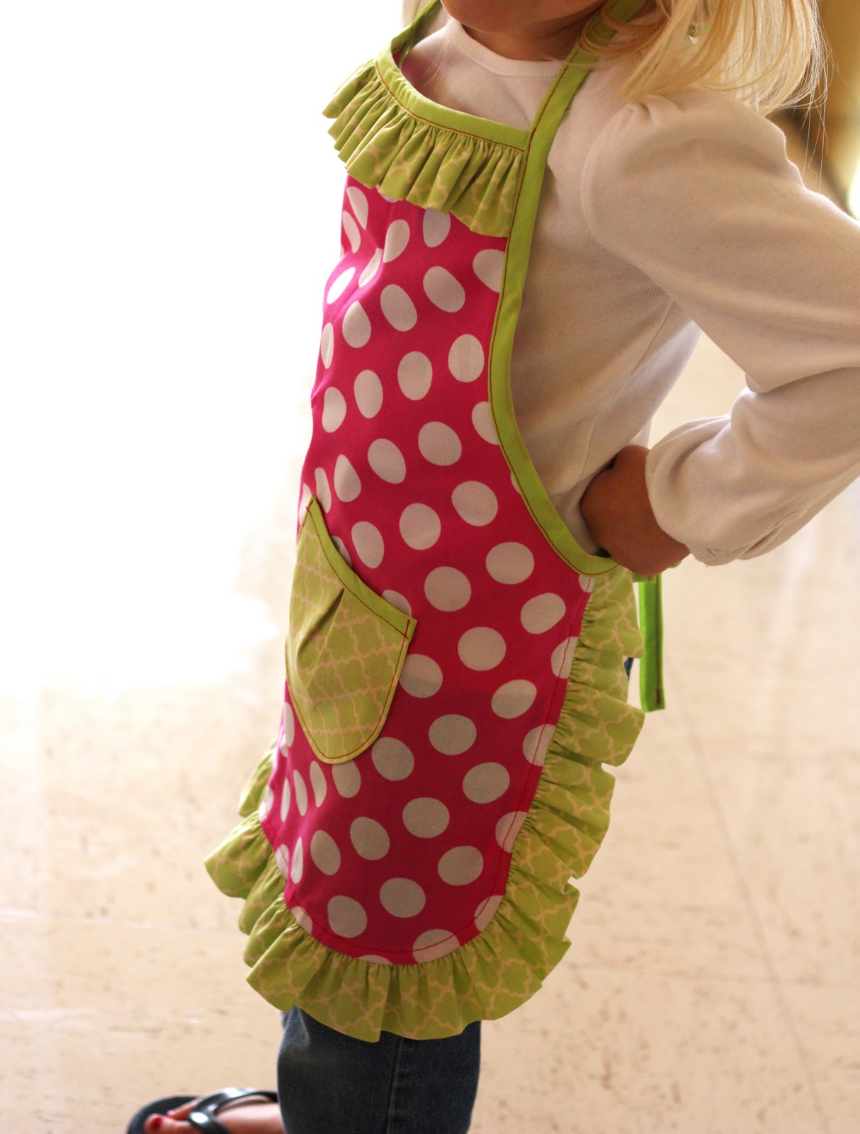 Ruffly Apron - Sew Much Ado