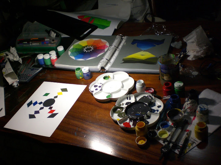 Diseño 1: Círculo Cromáticos de Valoración Tonal y el Ejercicio