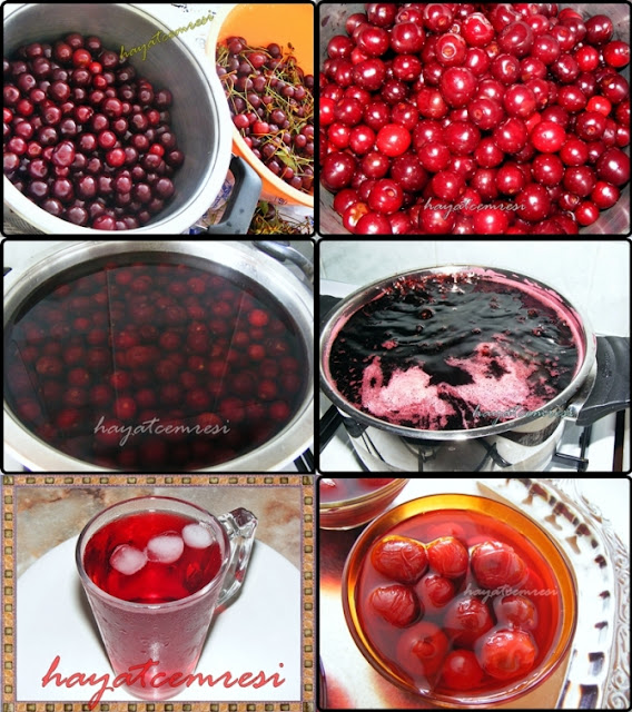 HAYATCEMRESİ: KONSANTRE VİŞNE SUYU – VİŞNE ŞURUBU