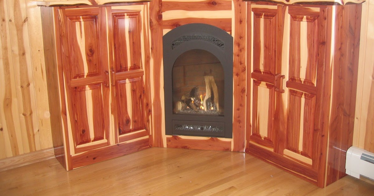 John's Wood Shop Inc.: Aromatic Cedar Fireplace surround