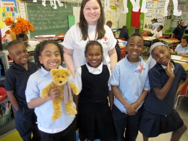 Greater Chicago Red Cross Blog: Scrubby Bear says "Wash those hands!"