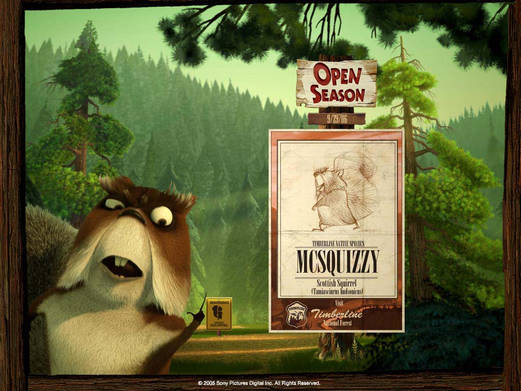 Retro Blog TV: OPEN SEASON 1 Y 2 MOVIE WALLPAPERS