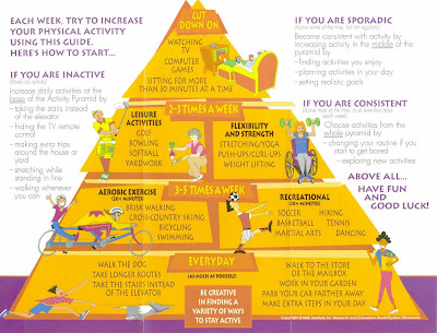 3D WELLness 4 LIFE: Wellness Physical Activity Pyramid
