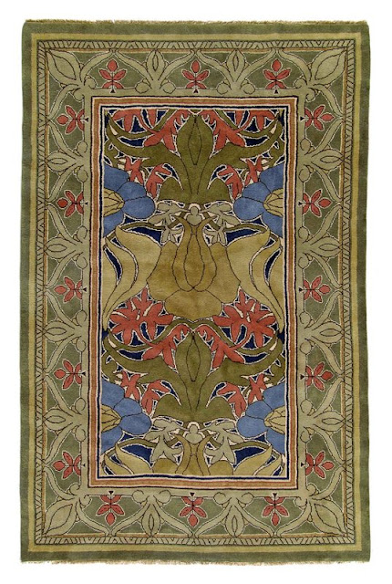 William Morris Fan Club: The beautiful rugs of C.F.A. Voysey
