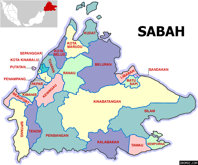 TRANSFORMASI: Peta Kudat, Sabah