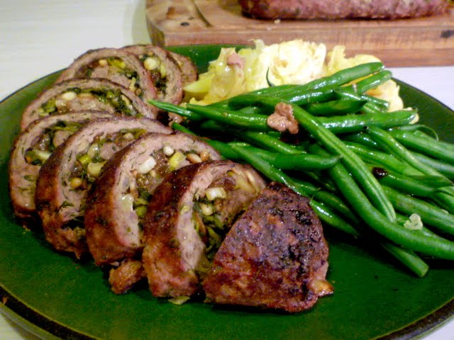 3 hungry tummies: Kofta Rolls Filled WIth Spinach, Pine Nuts, Almonds ...