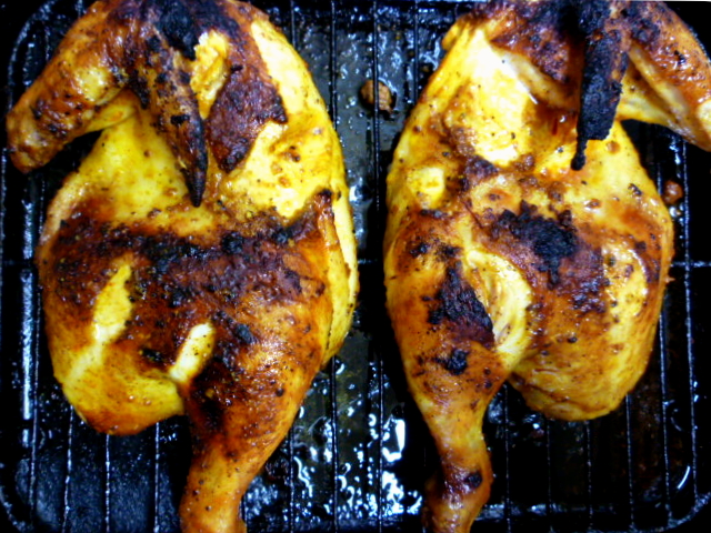 3 hungry tummies: Moroccan Spiced Grilled Chicken (Djej Mechoui)