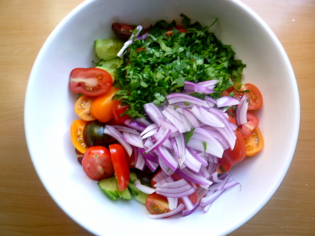 3 hungry tummies: Baked Kofta Roll With Egg Filling (Kafta Bi Bayd)