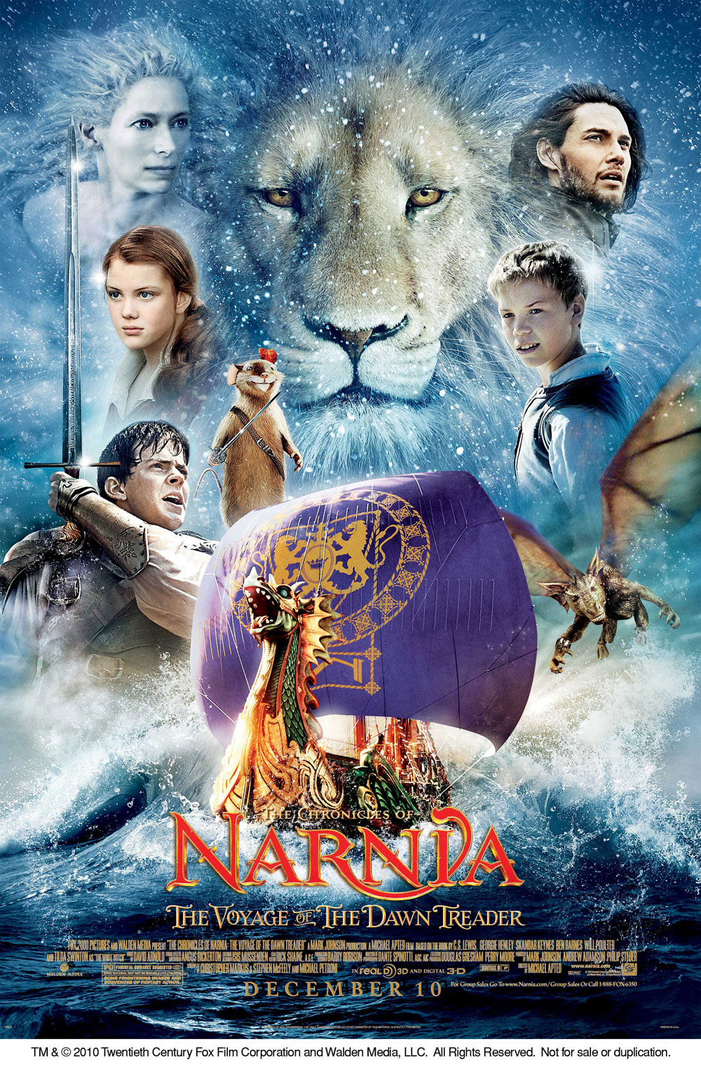End of an Era and a Blazing Beginning: Narnia 3 Movie Review | Jori's ...