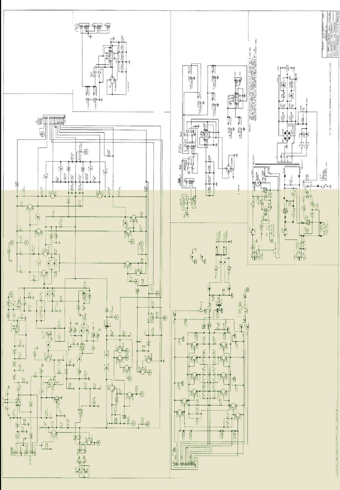 skema schematic audio power amplifier purwokerto