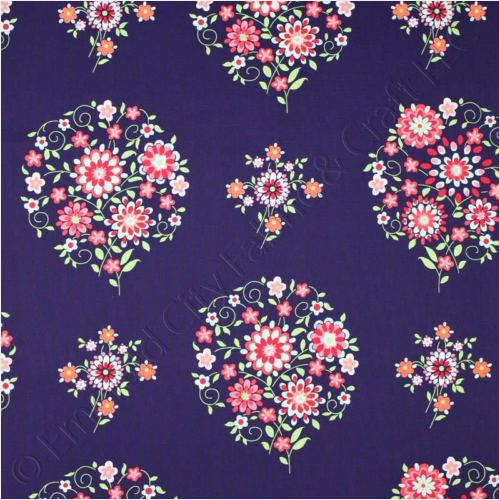 Trapos & Tecidos: Amy Butler Love Memento Midnight Cotton Quilting Fabric