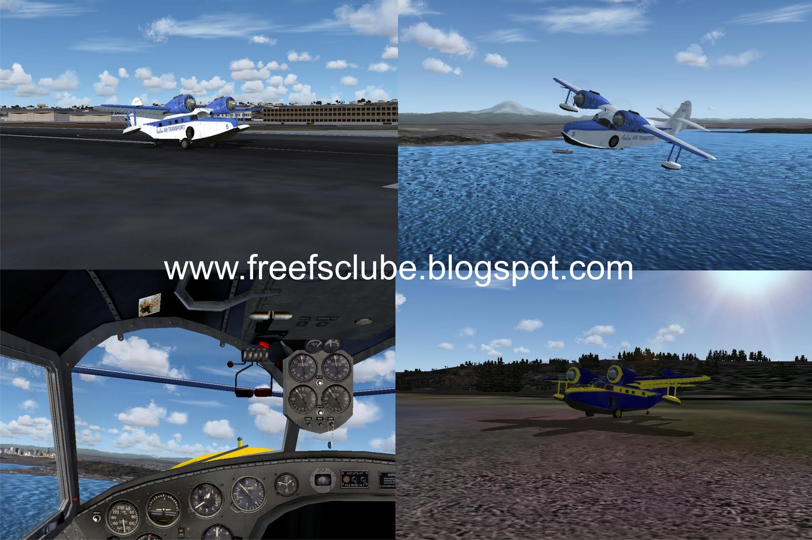 FREE FS CLUBE: FS2004 - Grumman Goose