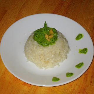 A Life Journey Together: Samoan Coconut Rice with Ginger Pesto