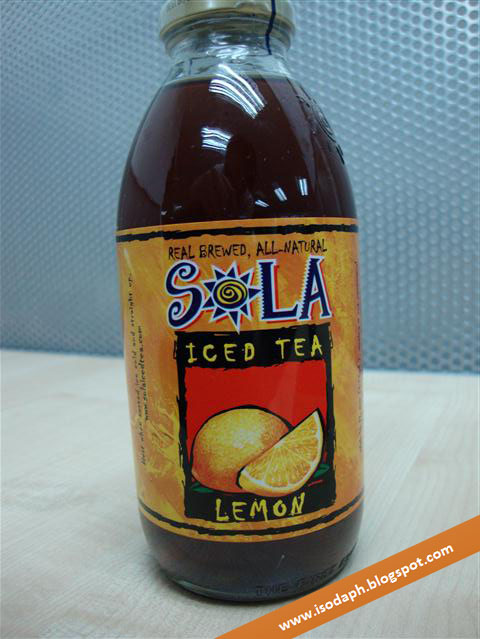 Sola : Lemon Iced Tea | iSoda Philippines
