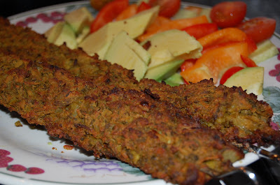 Chef Jeenas food recipes: Vegetarian Kebab Recipe