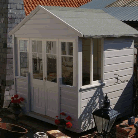 Shedworking: Boulton & Paul revolving summerhouse for sale