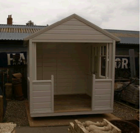 Shedworking: Boulton & Paul revolving summerhouse for sale