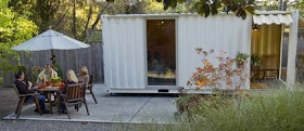 Shedworking: Shipping container garden office