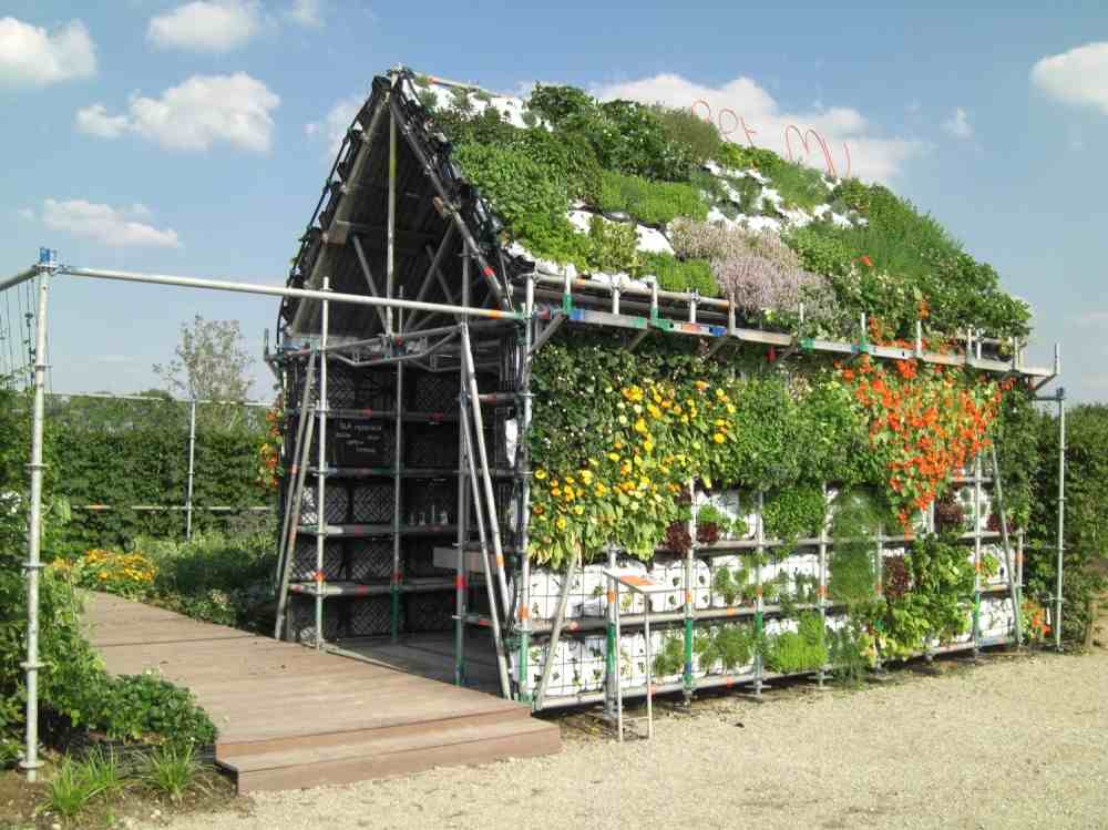 Shedworking: Eethuis: edible garden shed