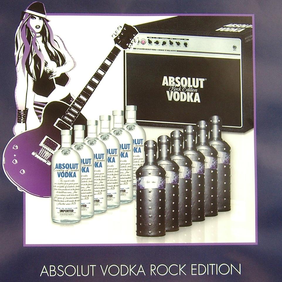 m-AD-ness: Absolut Vodka - Limited Edition: Absolut Rock edition (2010)