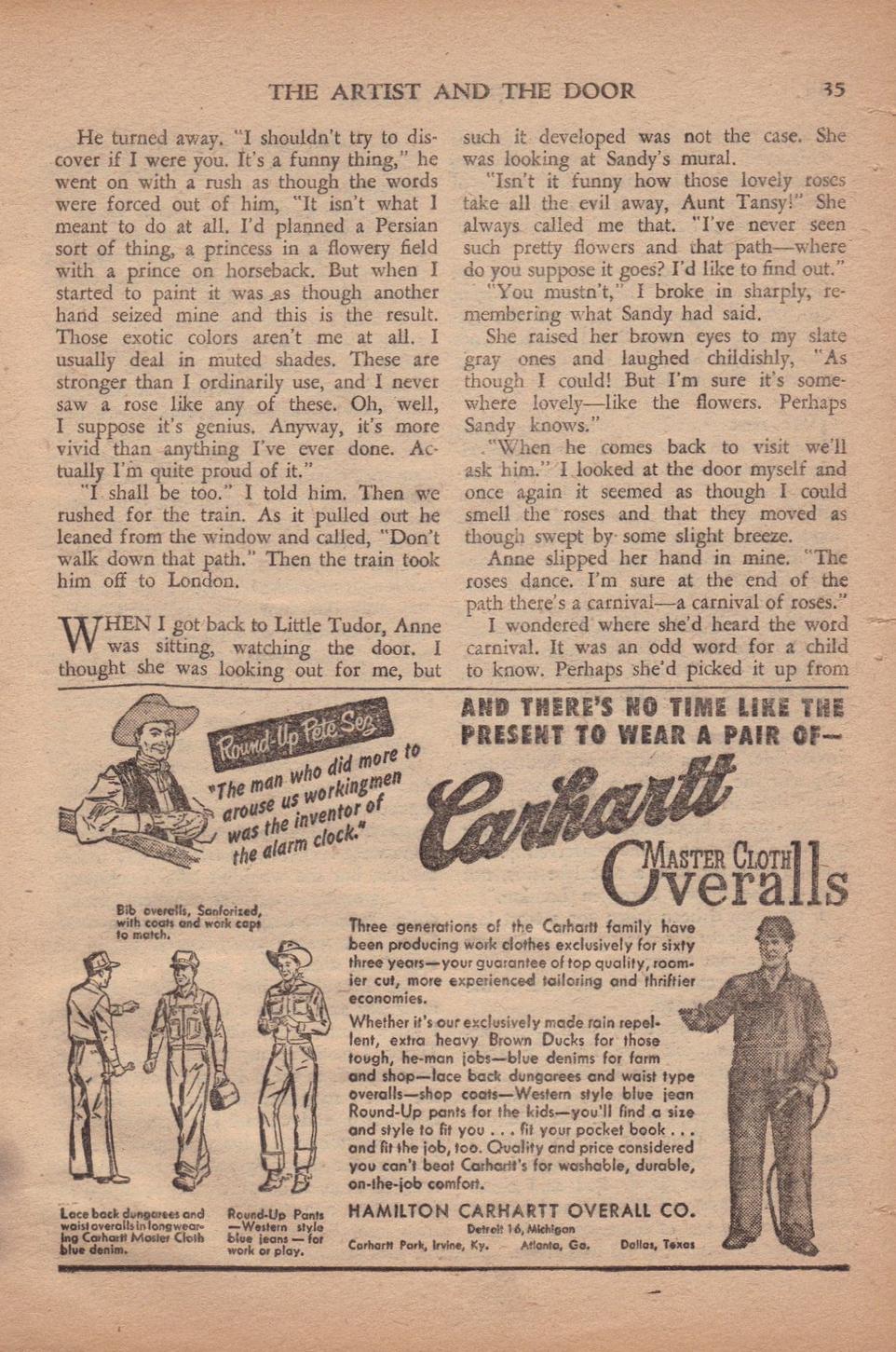 Two-Fisted Tales of True-Life Weird Romance!: The Artist and the Door ...