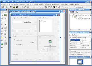 PROGRAMANDO EN VISUAL BASIC