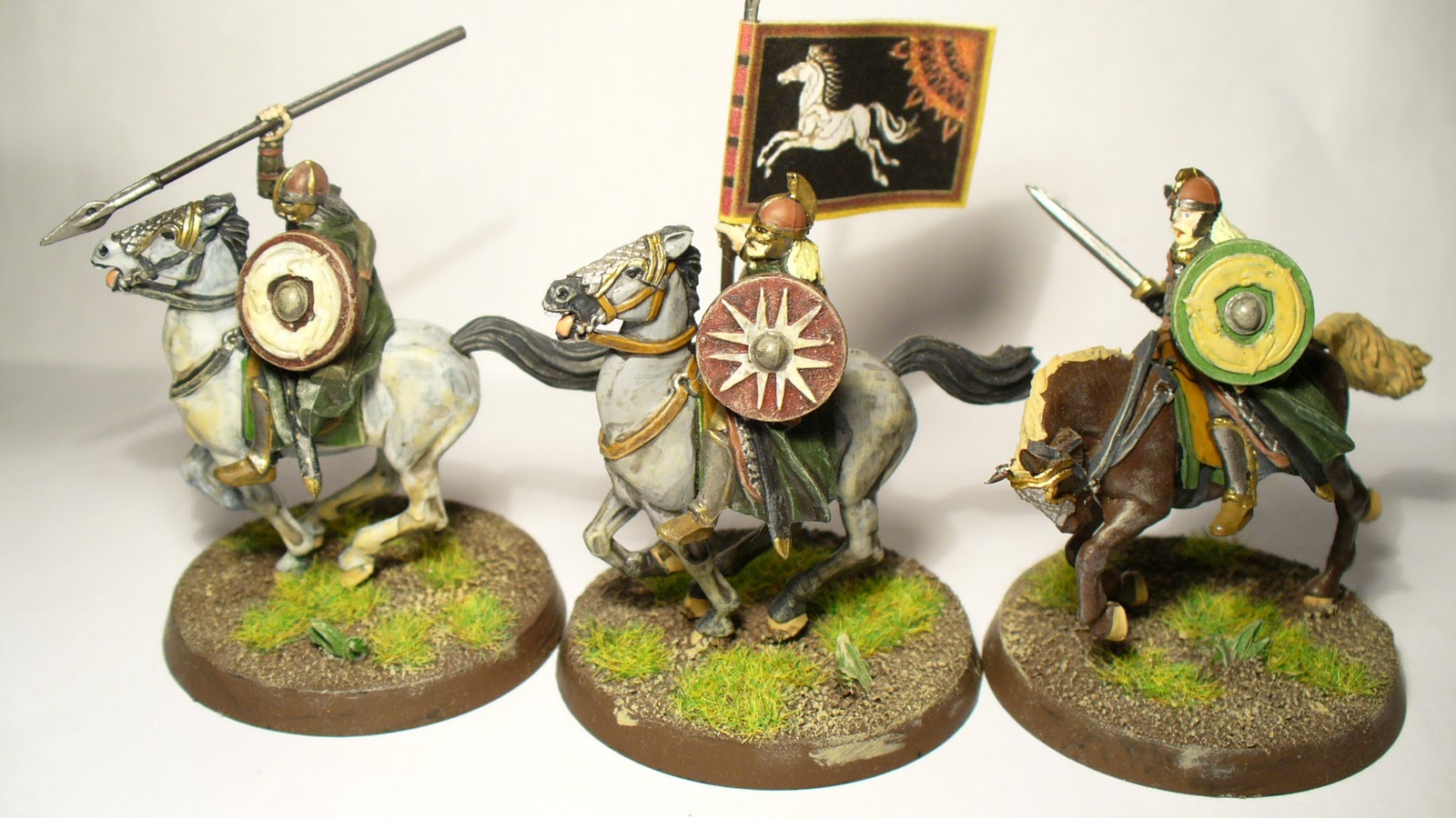 O BRIGADEIRO: The Riders of Rohan - The Lord of The Ring Miniatures ...