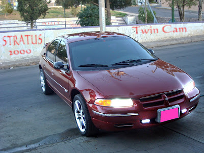 Stratus mopar: Antes Rines BBW 17" Hoy llantas y rines 18" Mas modernos