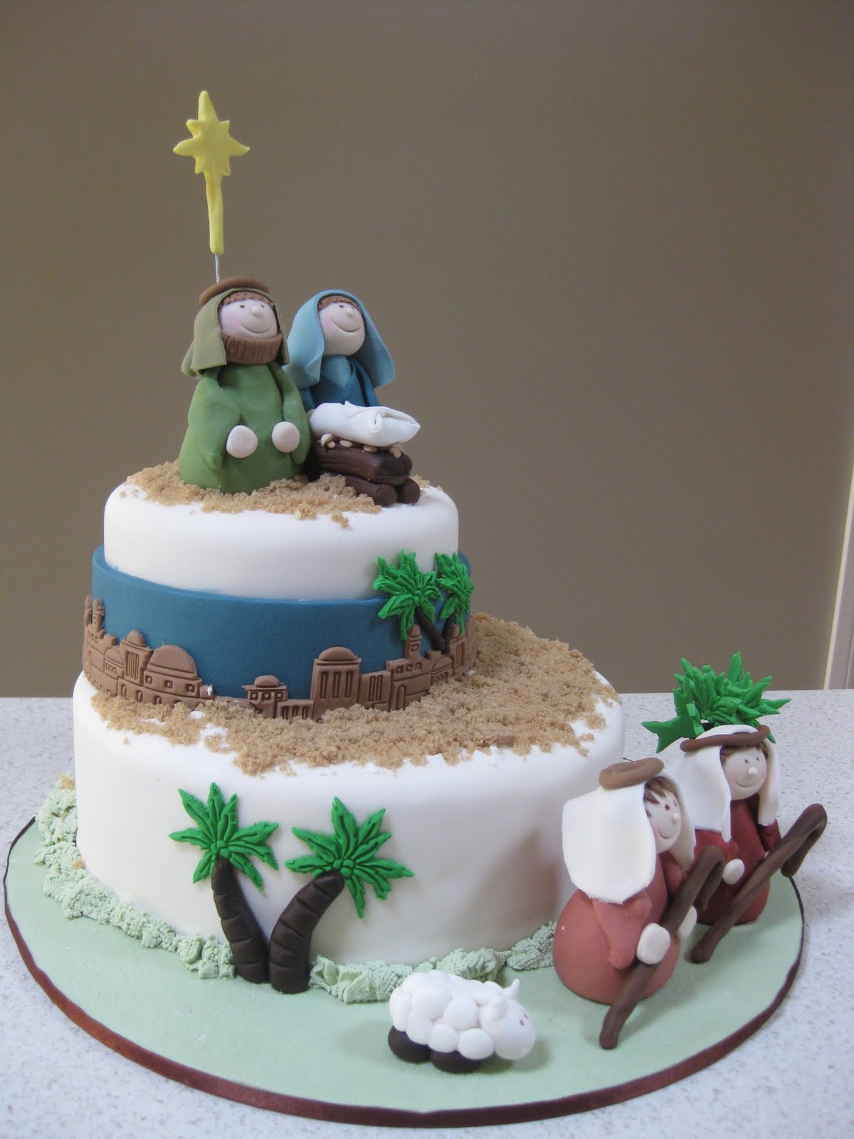 Cordelia's Cake Central: Nativity Cake