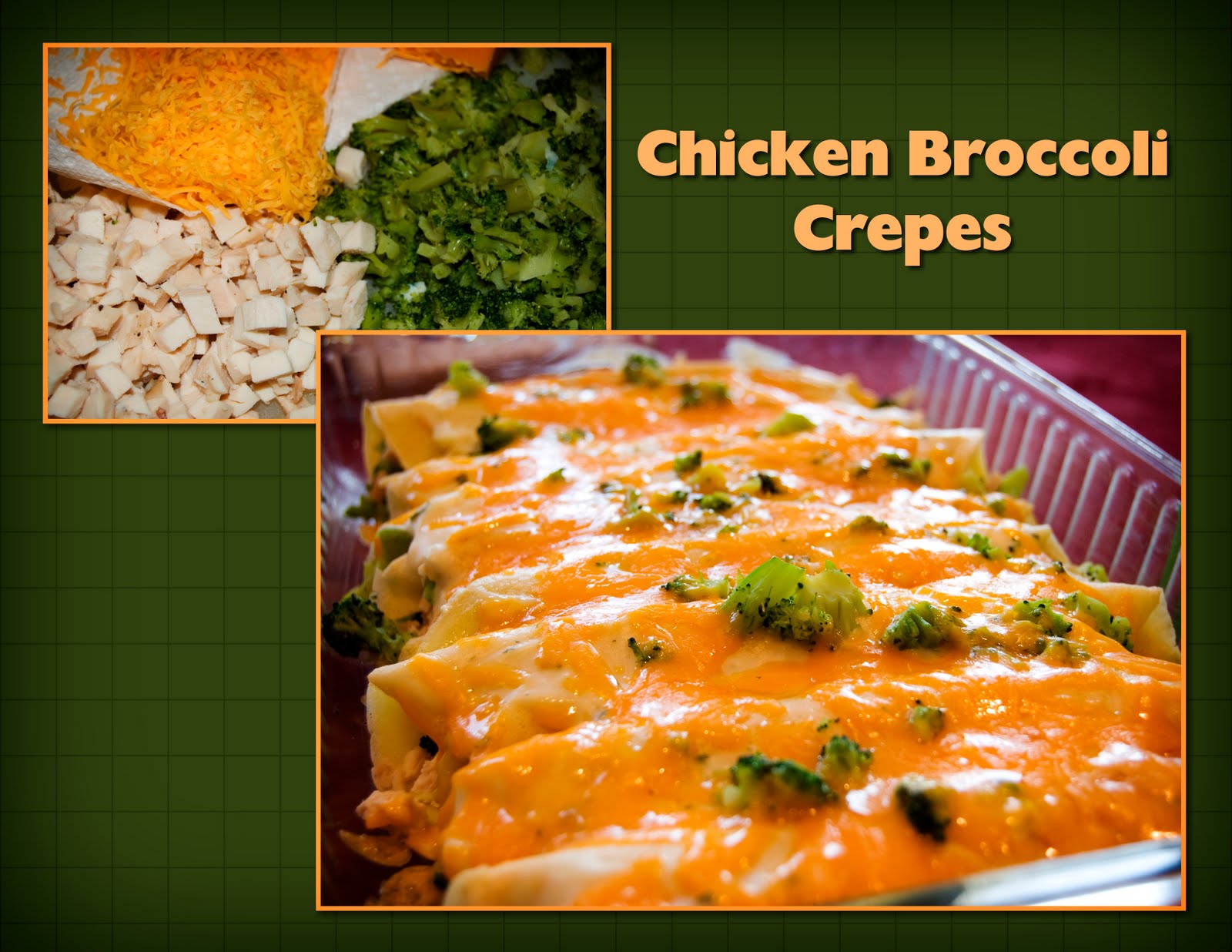 have fun, be good - recipes: Chicken Broccoli Crepes