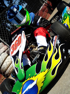 Piloto de Kart Rodolfo Rivero