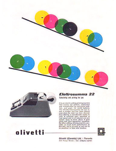 Designed by Giovanni Pintori for Olivetti | Art & Architecture
