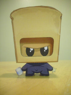 Stubby Fingers Papercraft: Papercraft #6 - The Toast Ninja