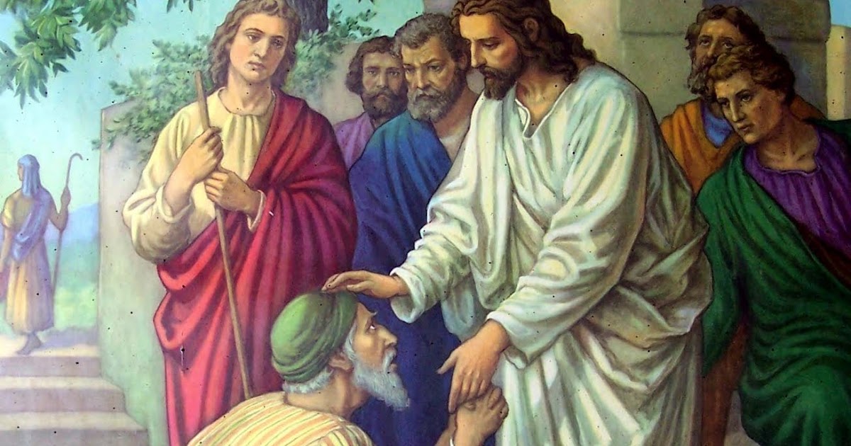 Jesus by Paulachan: 55 Healing the Leper