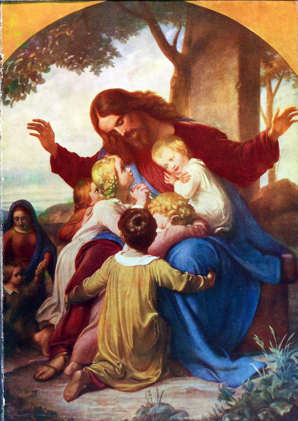 Jesus by Paulachan: 56 Jesus with Children