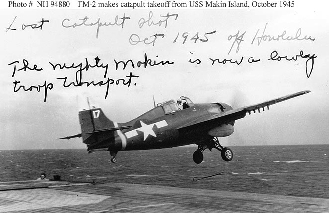 U.S. Navy Aircraft History: Catapult Development