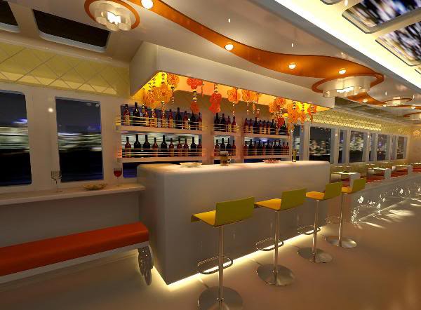 Interior Decorations: Bar Night View