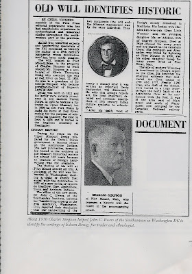 My Ancestors - Deer Little Woman & Edwin Thompson Denig