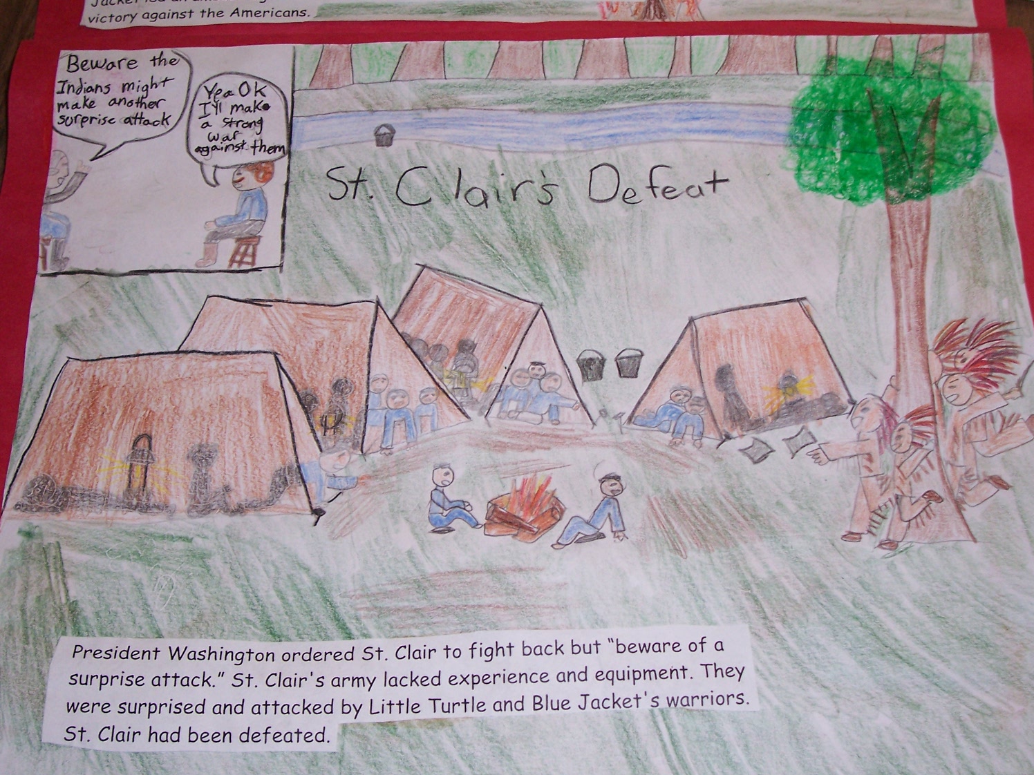 Mrs. Haley's First Grade: The Battle of Fallen Timbers