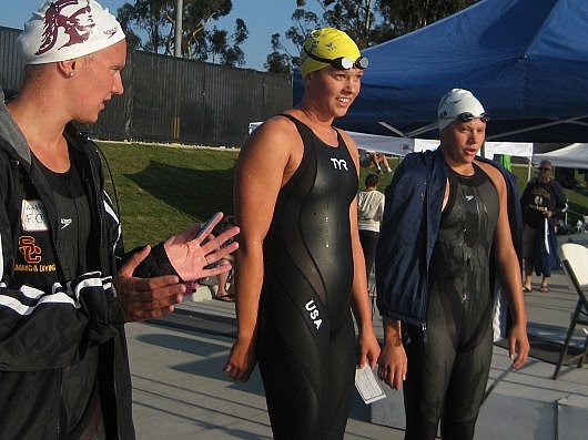 Chloe Sutton Swimming