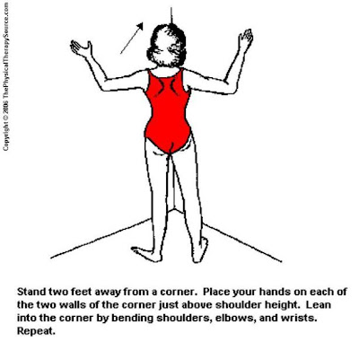 Cervical Exercises from ThePhysicalTherapySource.com: Cervical - Corner ...