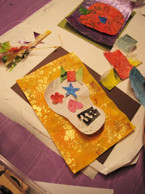 Blue Moon River: Day of the Dead crafts