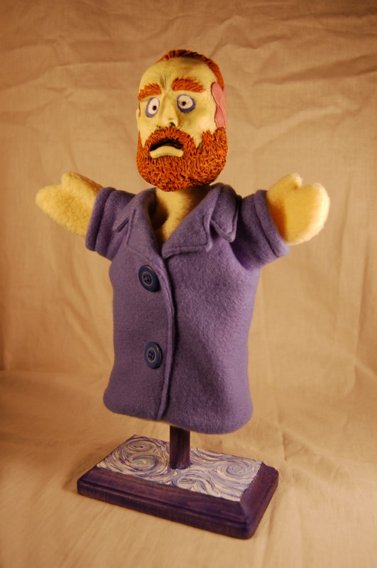 Pezer's Playland: Vincent van Gogh Hand Puppet