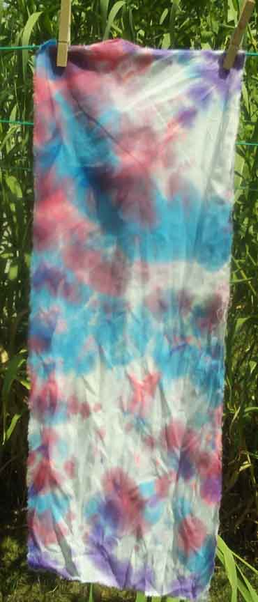 Altered Book Lover: Simply Spray Fabric Paint: a tutorial